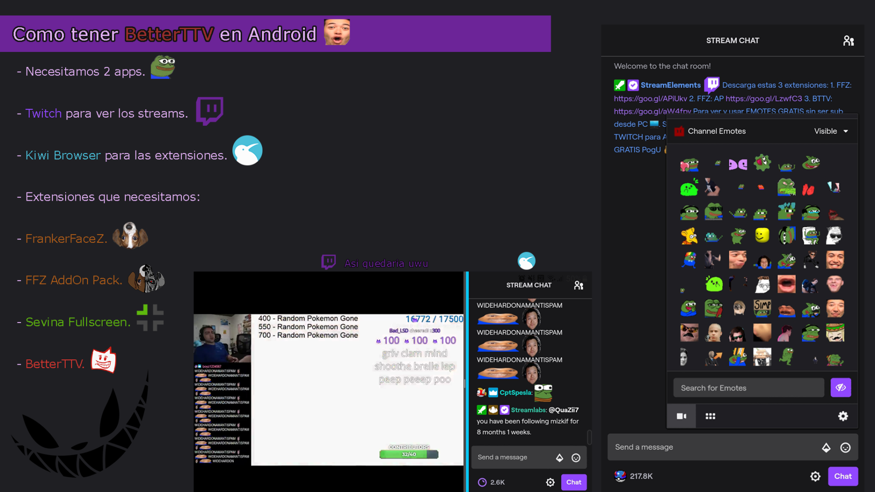 Las 5 mejores extensiones de Chrome para usuarios de Twitch